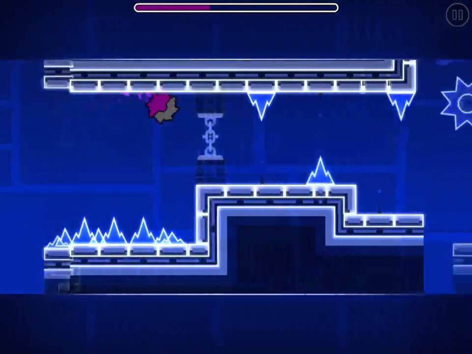 Electroman Adventures 2nd Attempt First Coin -Geometry Dash - YouTube