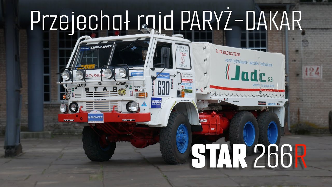 Polski STAR 266R - Legenda, która przejechała rajd Paryż- Dakar 1988 ...