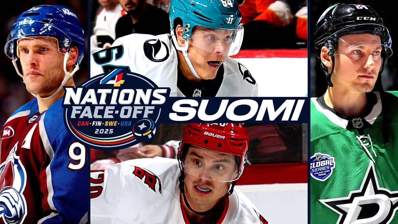 Suomen joukkue nimetty 4 Nations Face-Off -turnaukseen! 🇫🇮 Finland 4 ...
