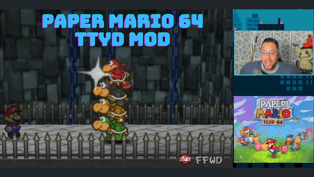Paper Mario 64 TTYD MOD - Pt 1 - YouTube