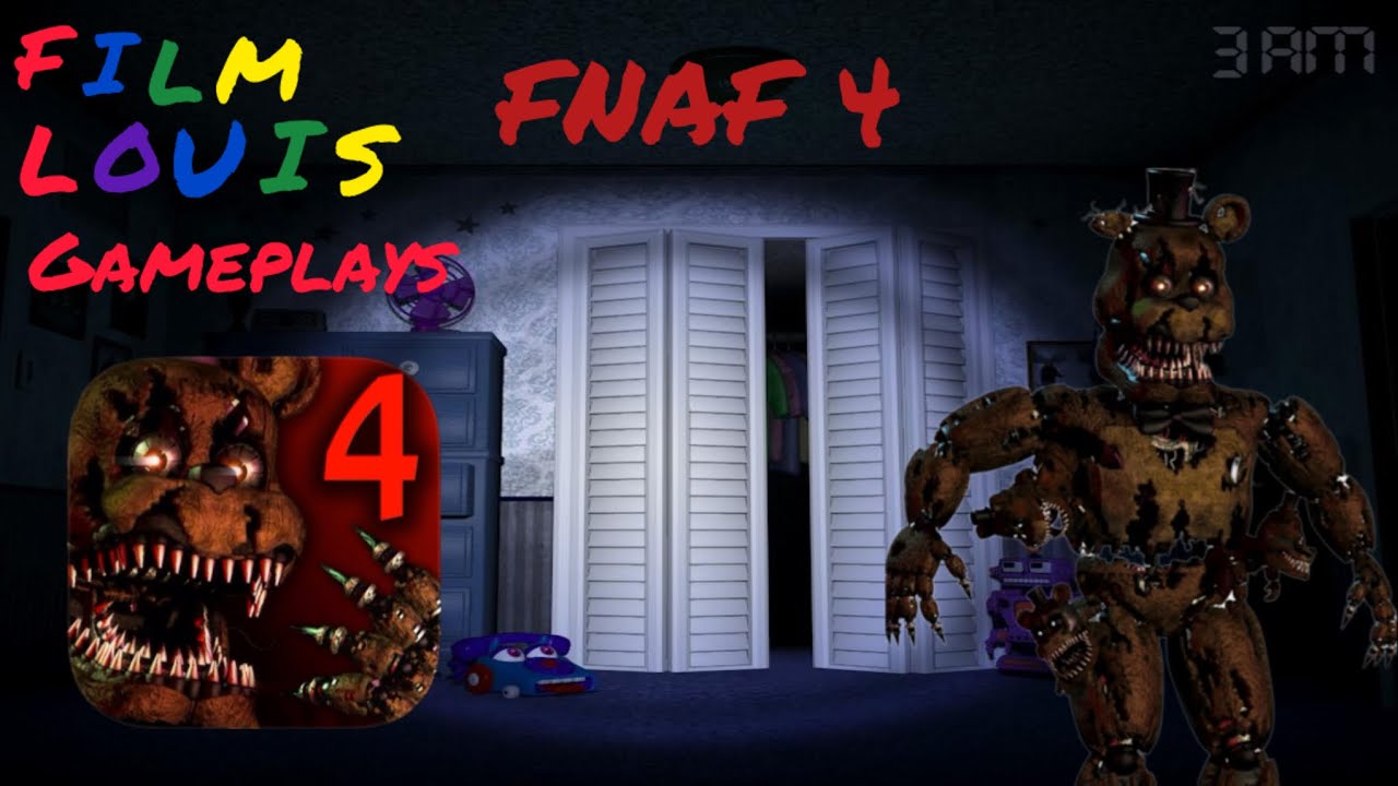 Gameplay de FNAF 4!! - YouTube