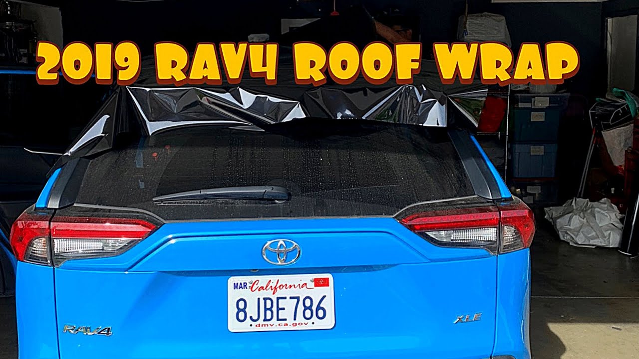 2019 RAV4 GETS WRAPPED ! *AMAZING* - YouTube