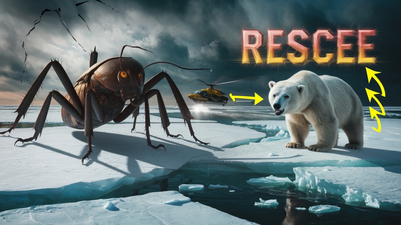 "Polar Bear Rescue - Giant Weta Invasion! | Primal Expeditions - YouTube