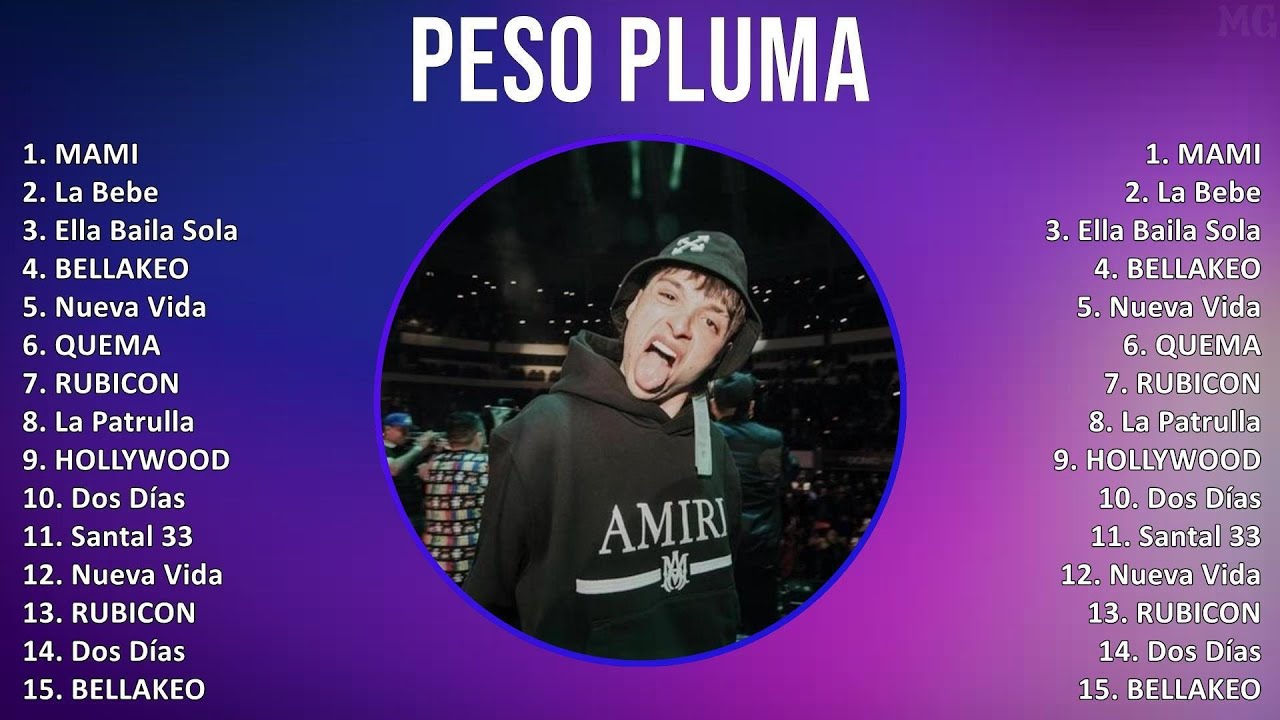 Peso Pluma 2024 MIX Nuevas Canciones - MAMI, La Bebe, Ella Baila Sola ...
