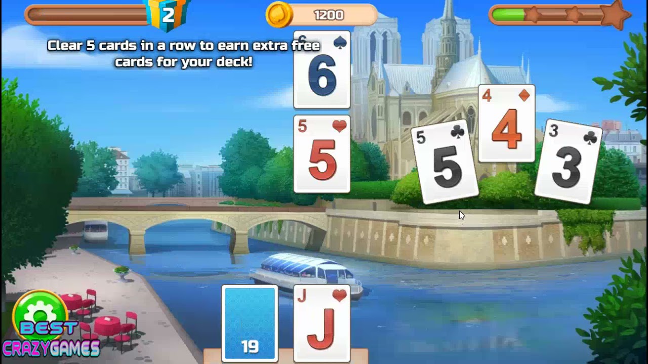 Solitaire Story Tripeaks 2 | Walkthrough BestCrazyGames - YouTube