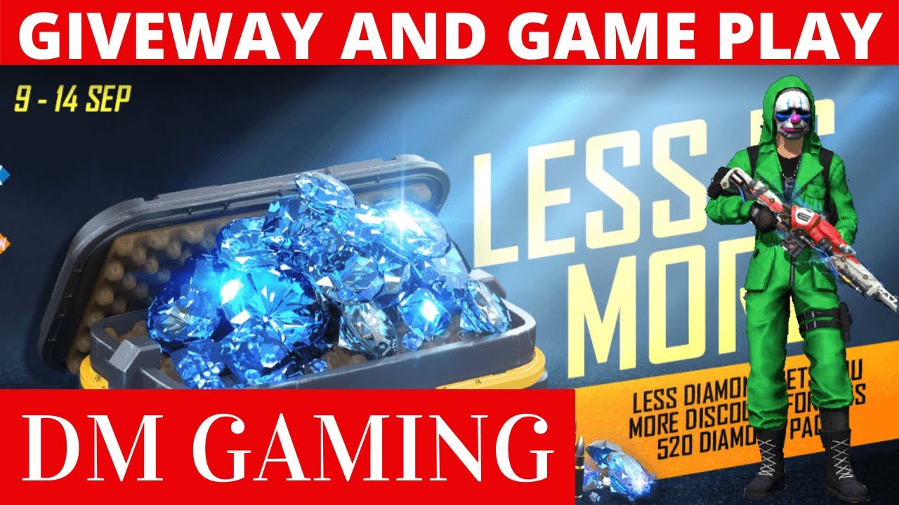 Giveway and Rank Push | dm gaming #dmgaming #freefire - YouTube