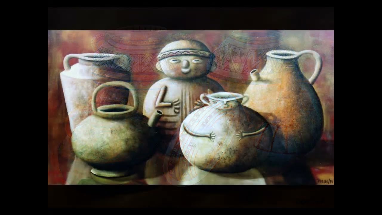 ART.PAINTING.PRECOLOMBIAN CERAMICS. RAPHAEL PUELLO - YouTube