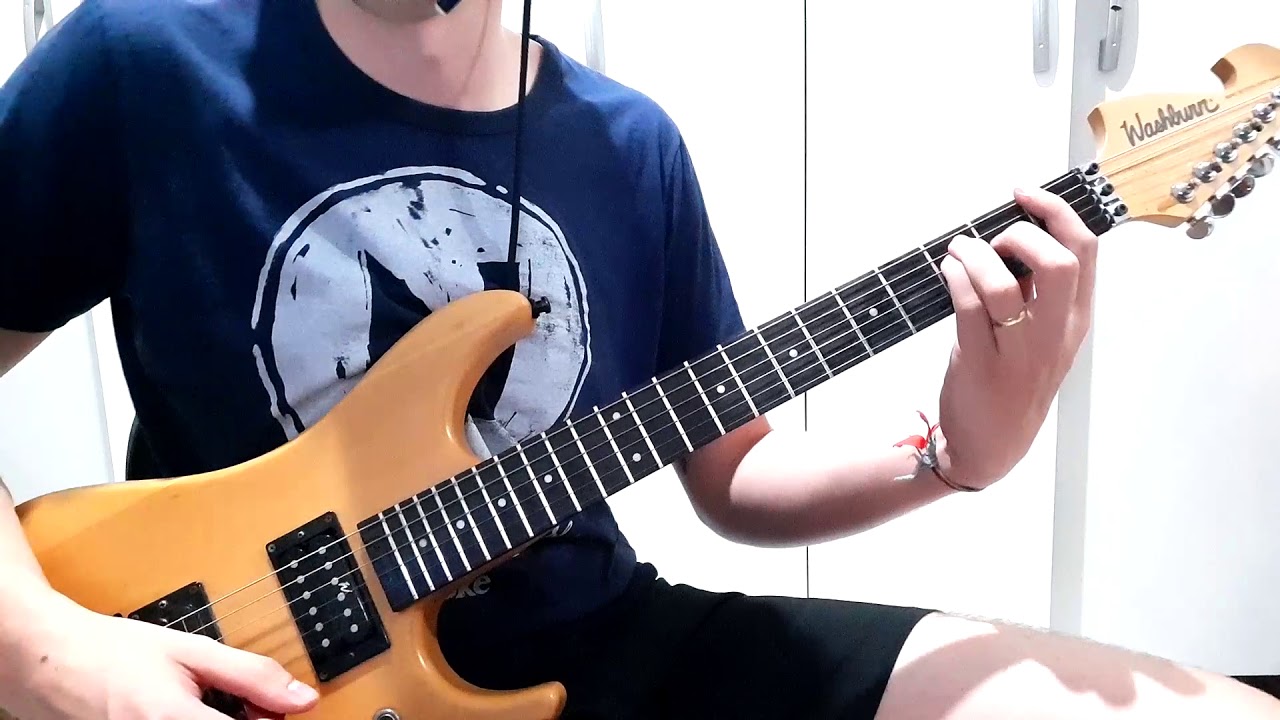 Van Halen - Jump - Guitar Solo Cover - YouTube