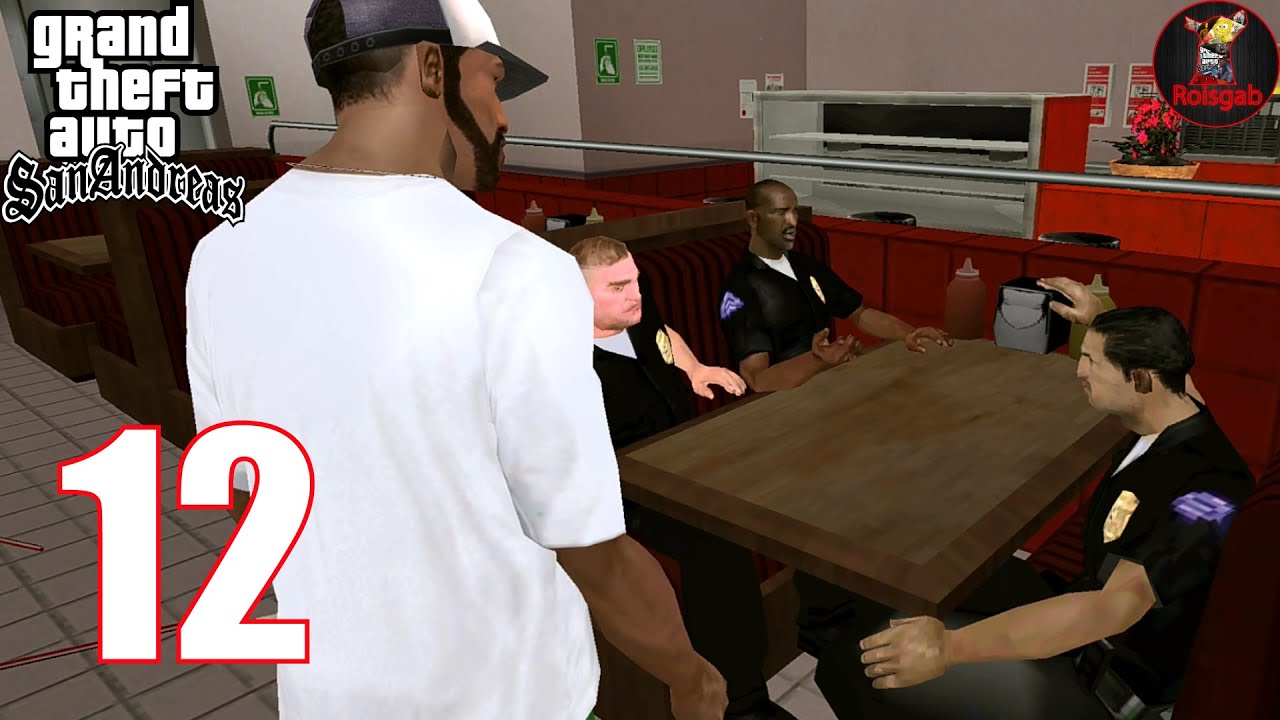 GTA SA MOBILE - GAMEPLAY PARTE 12 - BURNING DESIRE | ROBBING UNCLE SAM ...