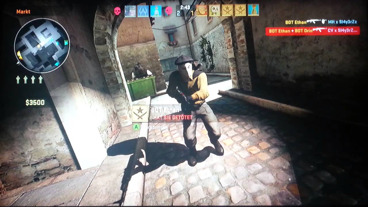 Let's Play Counter Strike GO Xbox 360 version #002 - YouTube