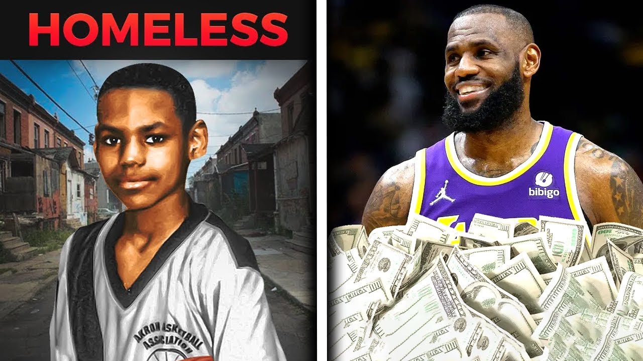 How LeBron James Rose From Homelessness to Billionaire Status - YouTube
