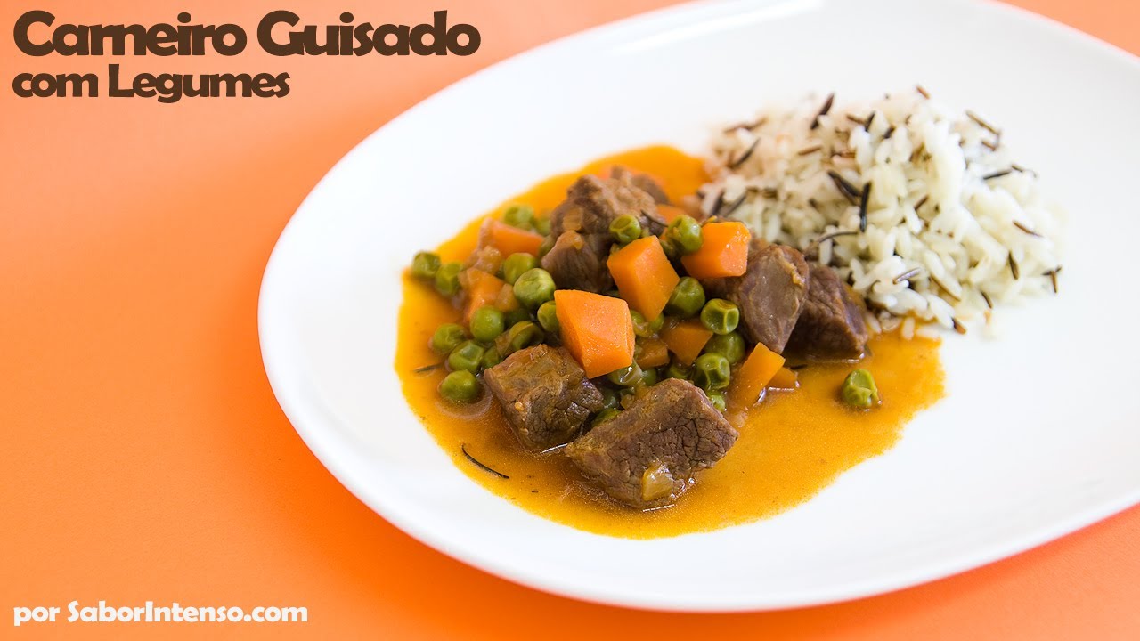 Carneiro Guisado com Legumes - YouTube