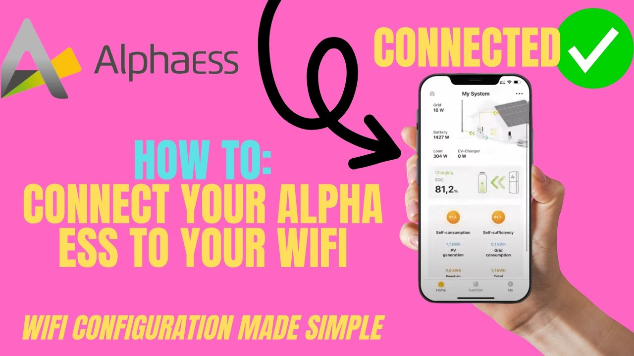 Alpha ESS: Wifi Configuration - How To Connect Your Alpha ESS Product ...