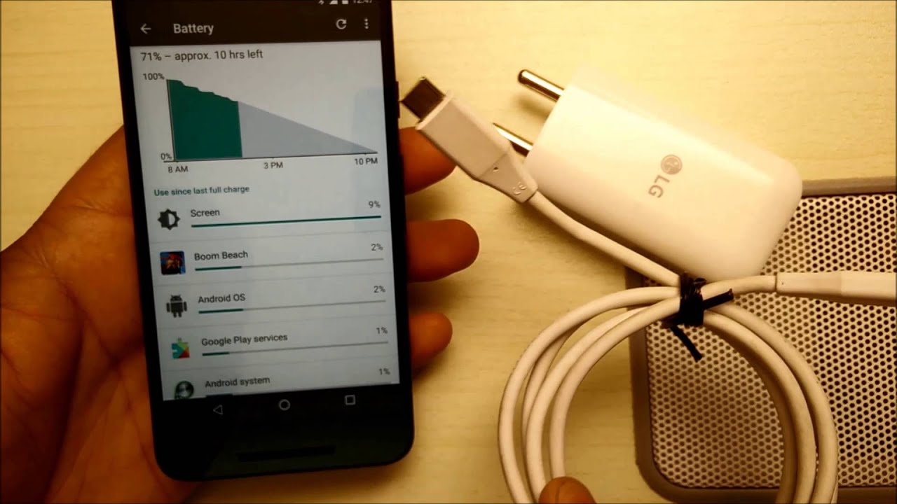 LG Nexus 5X Charger Review | Nexus 5X Charging Time | Battery ...