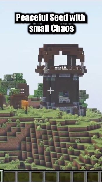 Peaceful Spawn in Minecraft JAVA #shorts#minecraft #minecraftseeds# ...