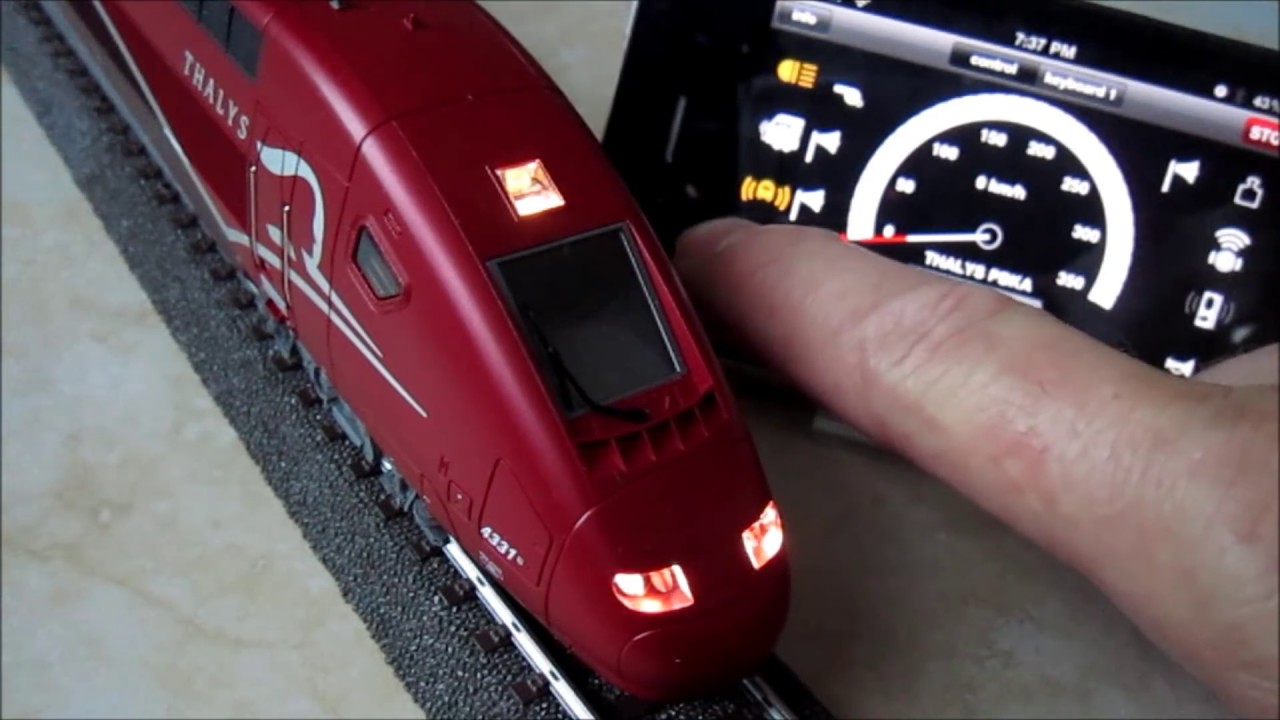 🚅🚂THALYS TGV PBKA MARKLIN HO WI-FI HD part # 1 - YouTube