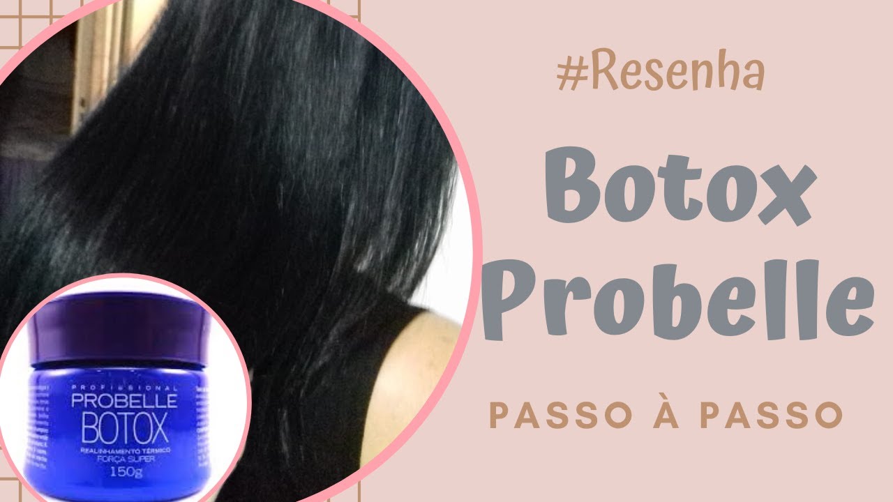 Botox Alisador Probelle - Passo a Passo | Botox capillary Probelle ...