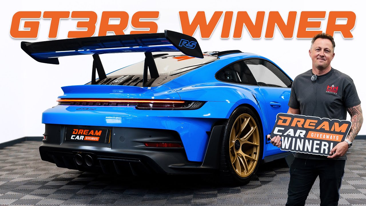 Craig Wins His Dream Car! GT3RS In Shark Blue! - YouTube