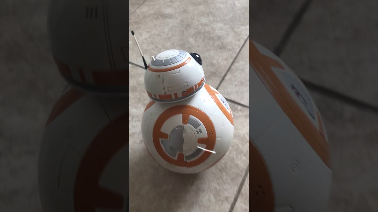 STAR WARS BB 8 ROBOTICO COM ANTENA FILME - YouTube