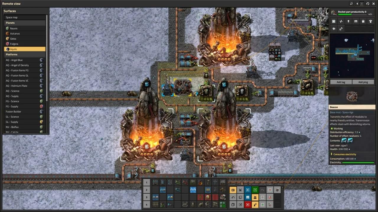 Factorio Space Age - Megabase E23 - Automated Fusion Reactors - YouTube