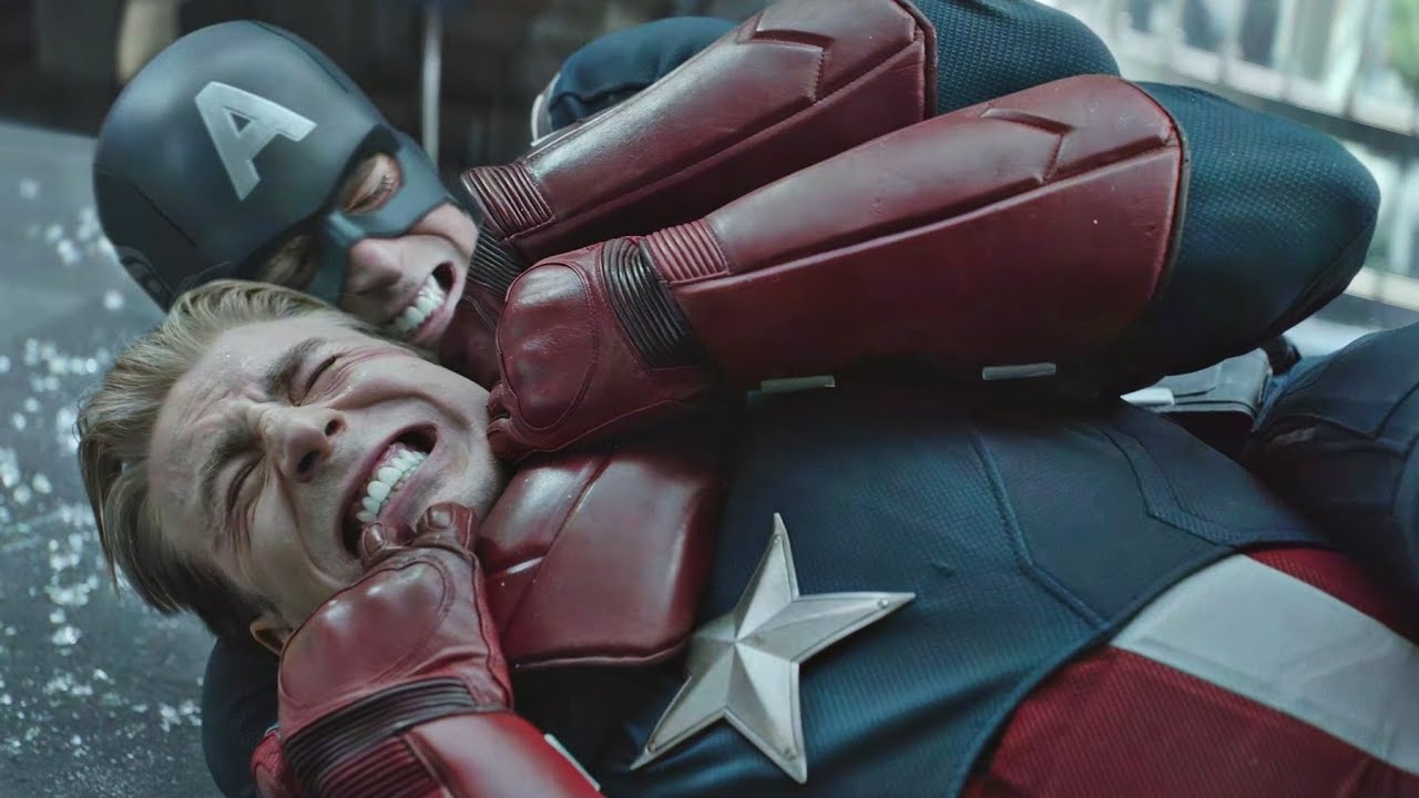 Steve Rogers vs. Captain America [Scene Fight] | Avengers : End Game ...