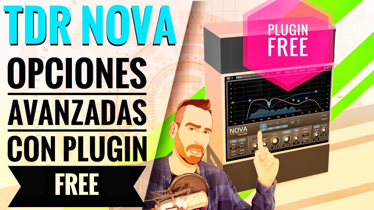 🔴TDR NOVA EQ Y DINÁMICA PLUGIN GRATIS con OPCIONES AVANZADAS de SIDE CHAIN, ANÁLISIS DESCARGA 😱 ...