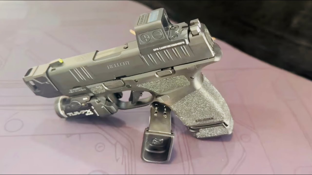 Hellcat RDP with Holosun EPS Carry MRS2, TLR 7X & HCAT Compinsator ...