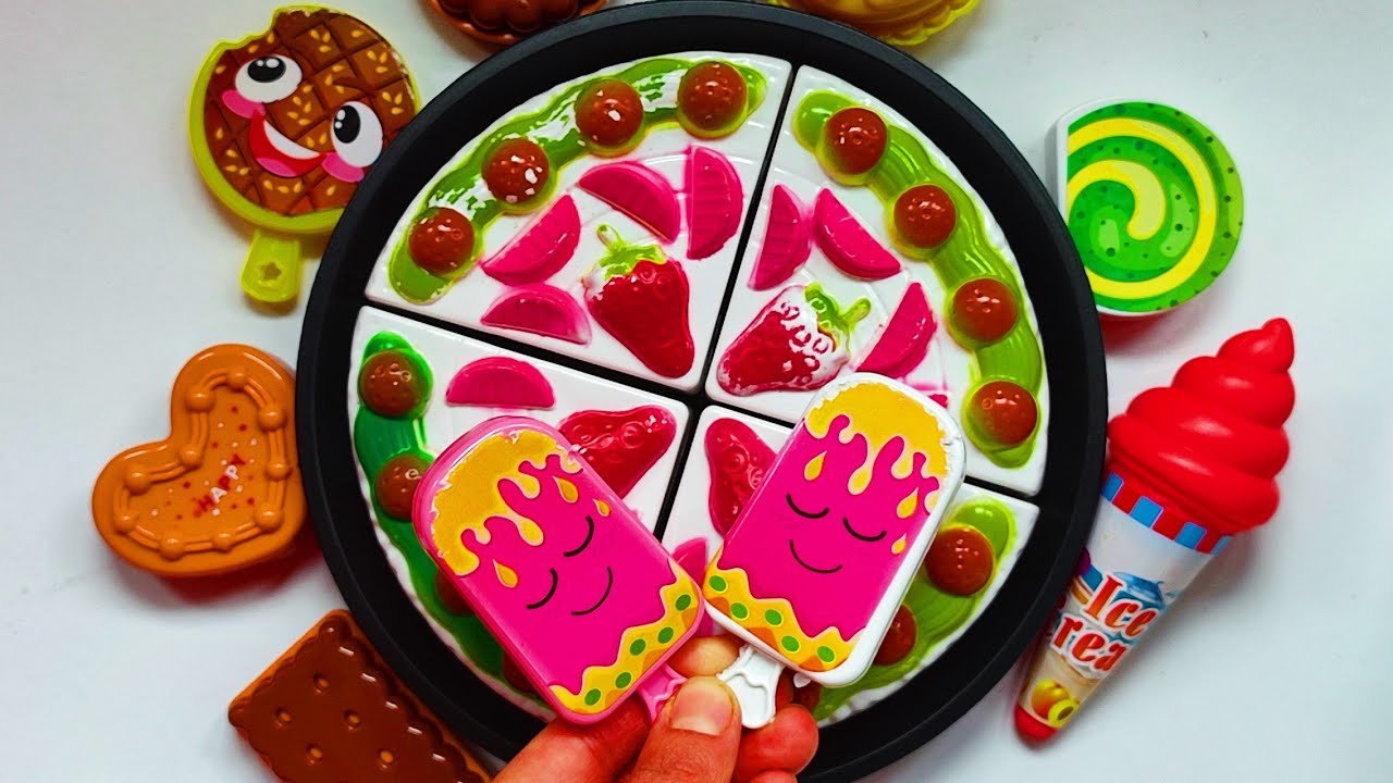 ASMR WATERMELON TANGHULU, FRUITS RICE CAKE, ROPE JELLY 수박 탕후루, 딸기 화과자 ...