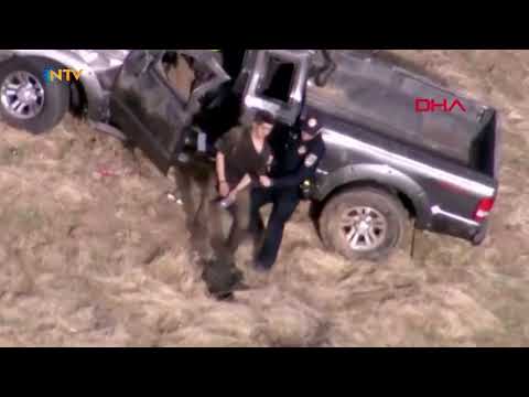 NTV | ABD'de hırsızla polis arasında film gibi kovalamaca