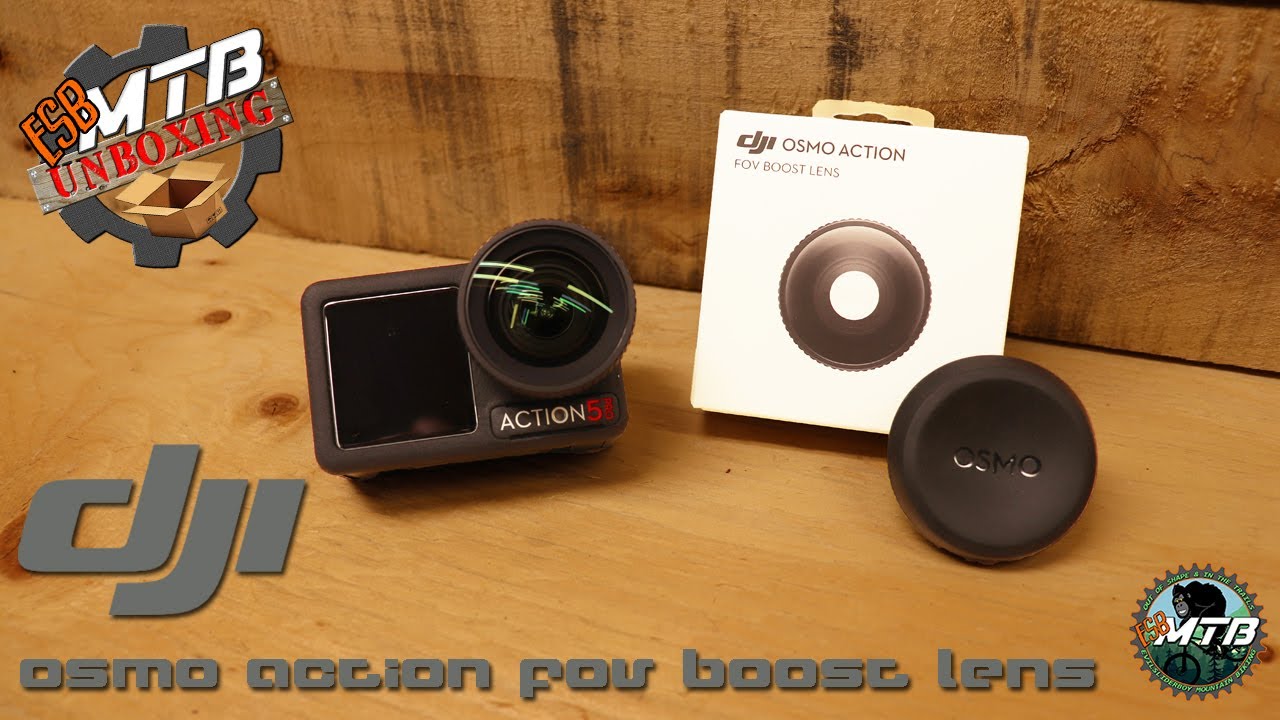 DJI Osmo Action FOV Boost Lens - YouTube