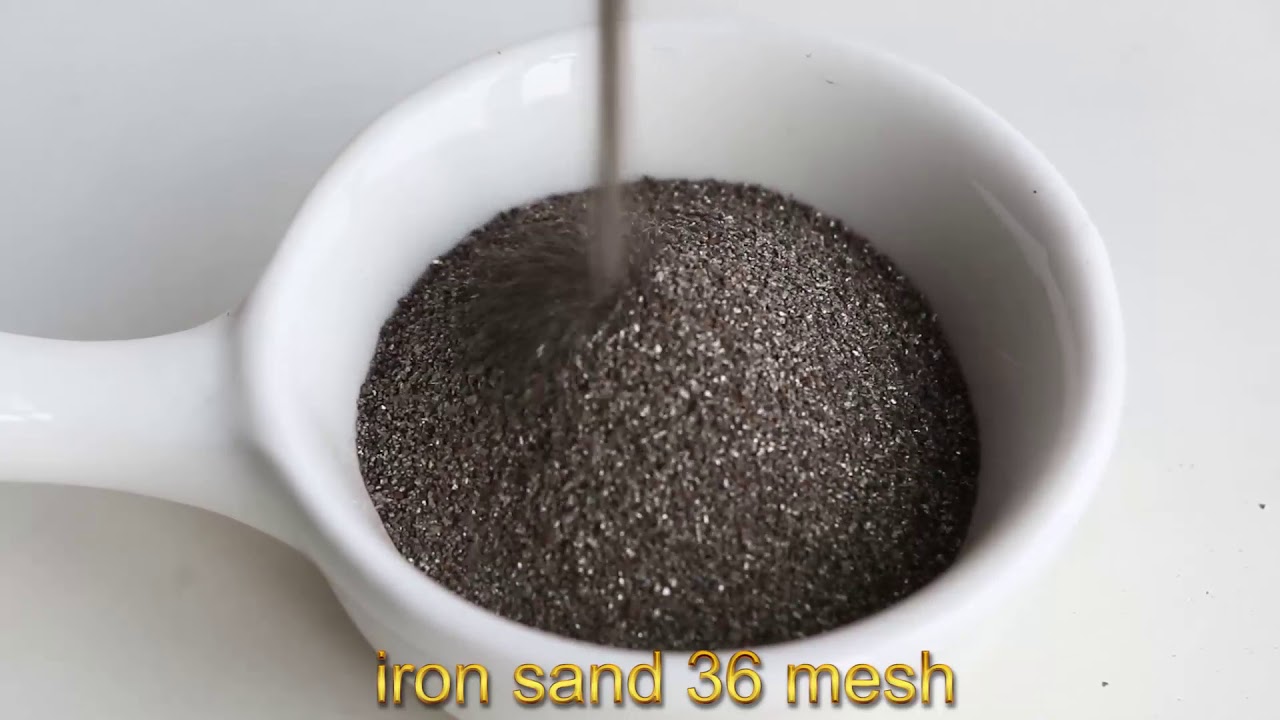 36mesh Iron sand - YouTube