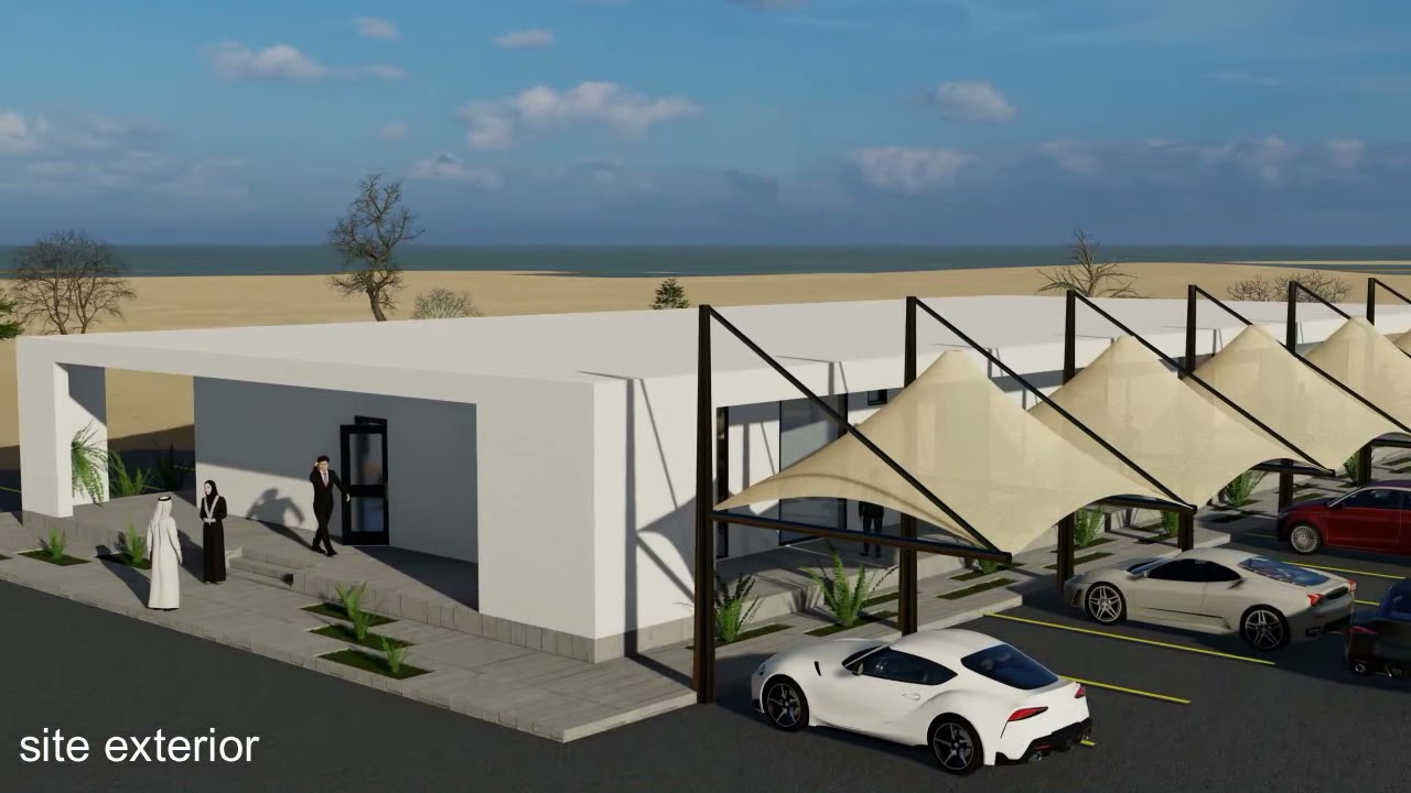 Site Neom offices - YouTube