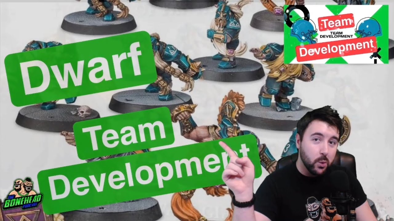 Dwarf Team Development - Blood Bowl 2020 (Bonehead Podcast) - YouTube