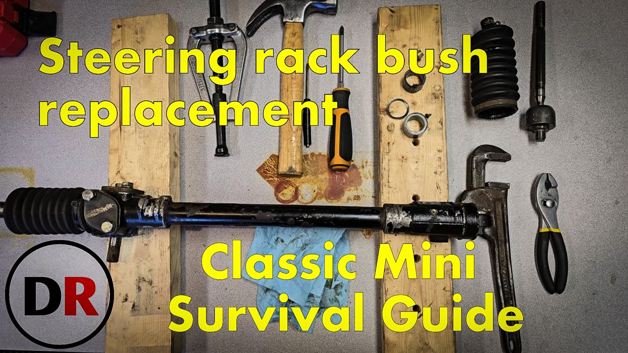Classic Mini Survival Guide Steering Rack Bush Replacement 37H8064 ...