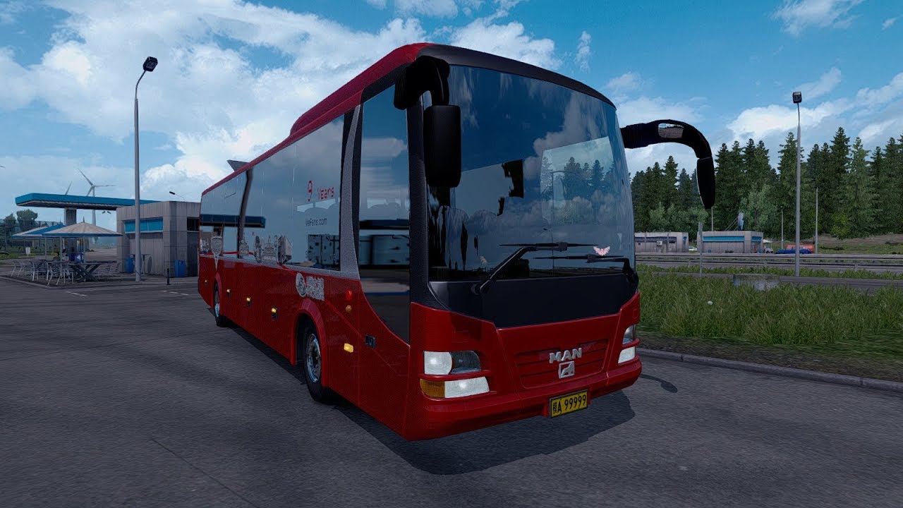 [ETS 2 Mod] MAN Regio Bus | Euro Truck Simulator 2 (1.32.x) - YouTube