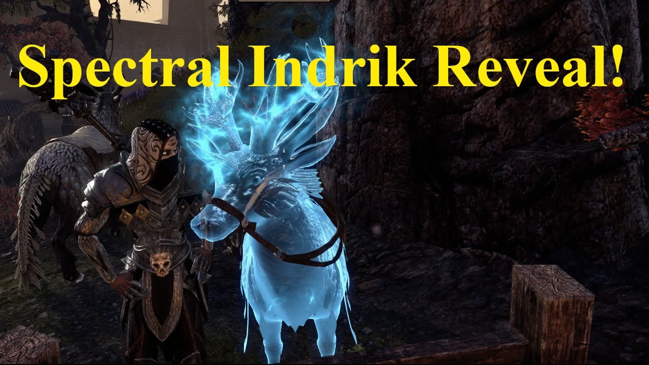 ESO Spectral Indrik Reveal! Plus Provisioning Supplies! - YouTube