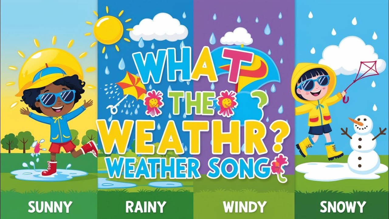 Weather Rap | Educational Songs For Kids - YouTube