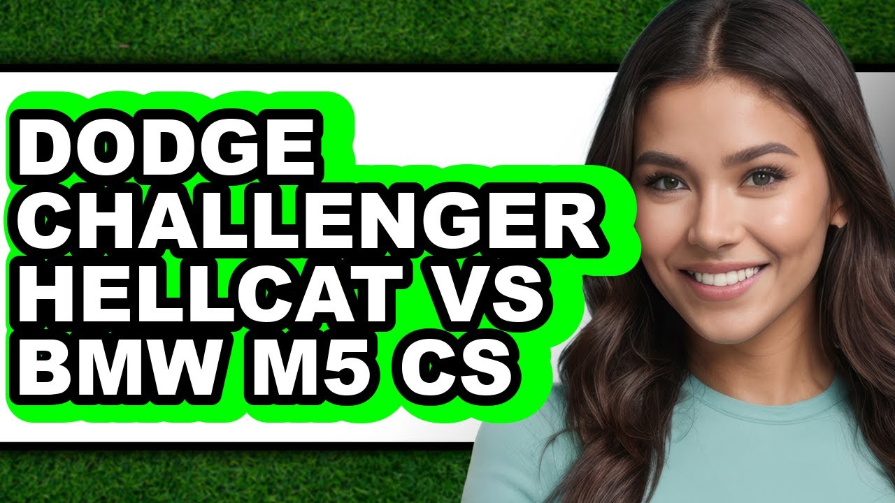 Dodge Challenger Hellcat vs BMW M5 CS - Which is Better? - YouTube