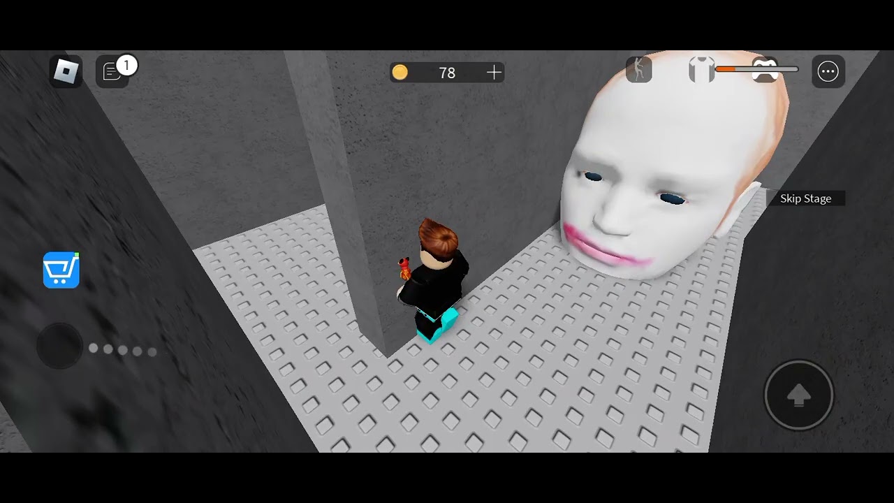 Roblox ESCAPE RUNNING HEAD stage 2 - YouTube