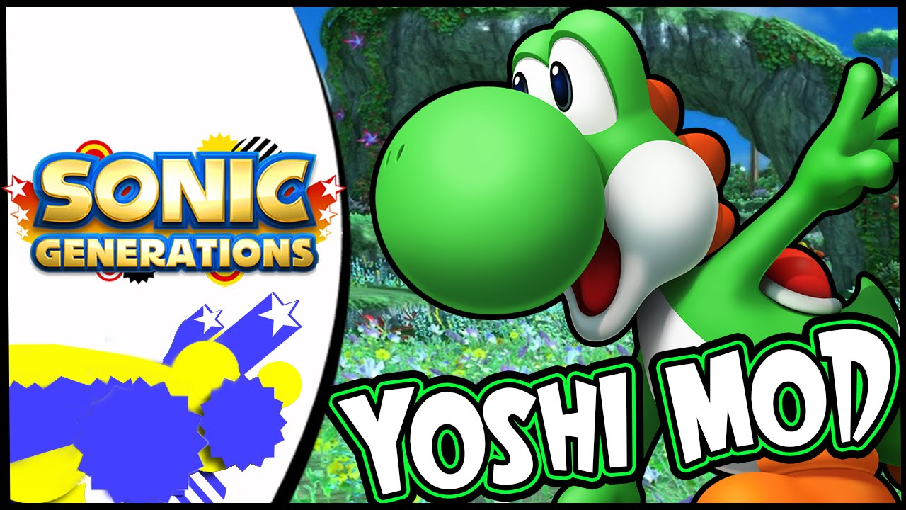 Sonic Generations (PC) Yoshi Mod - YouTube