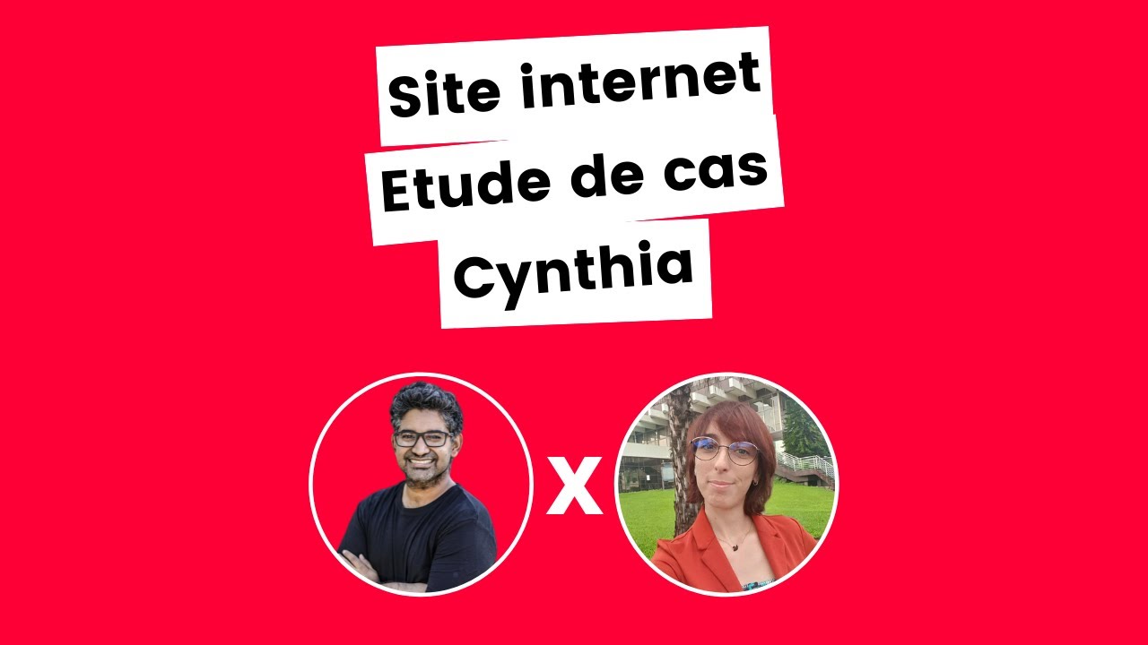 Création de site vitrine : Etude de cas de Cynthia Contini Consulting ...