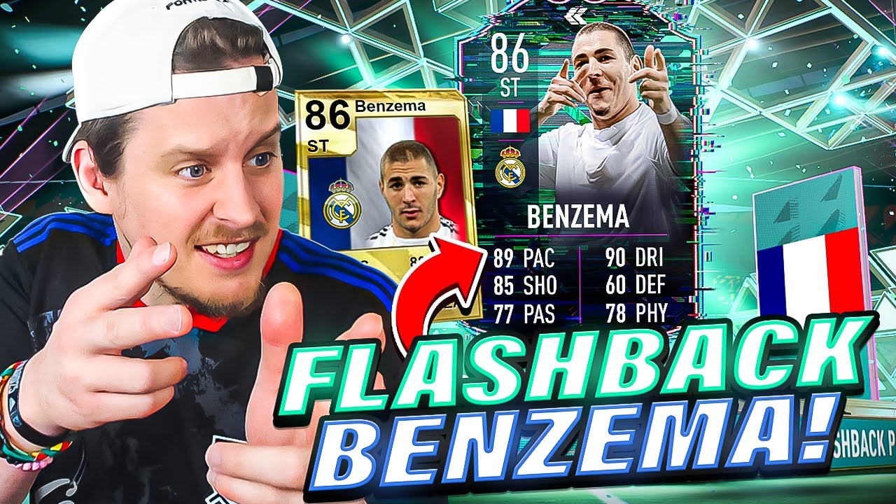 OMG Benzema but with PACE! 86 FLASHBACK Benzema Review! FIFA 22 ...