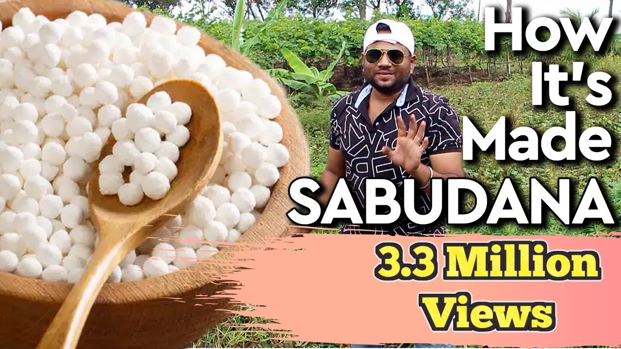 Sabudana : How It's Made ||साबूदाना कैसे तय्यार किया जाता है || Farming ...