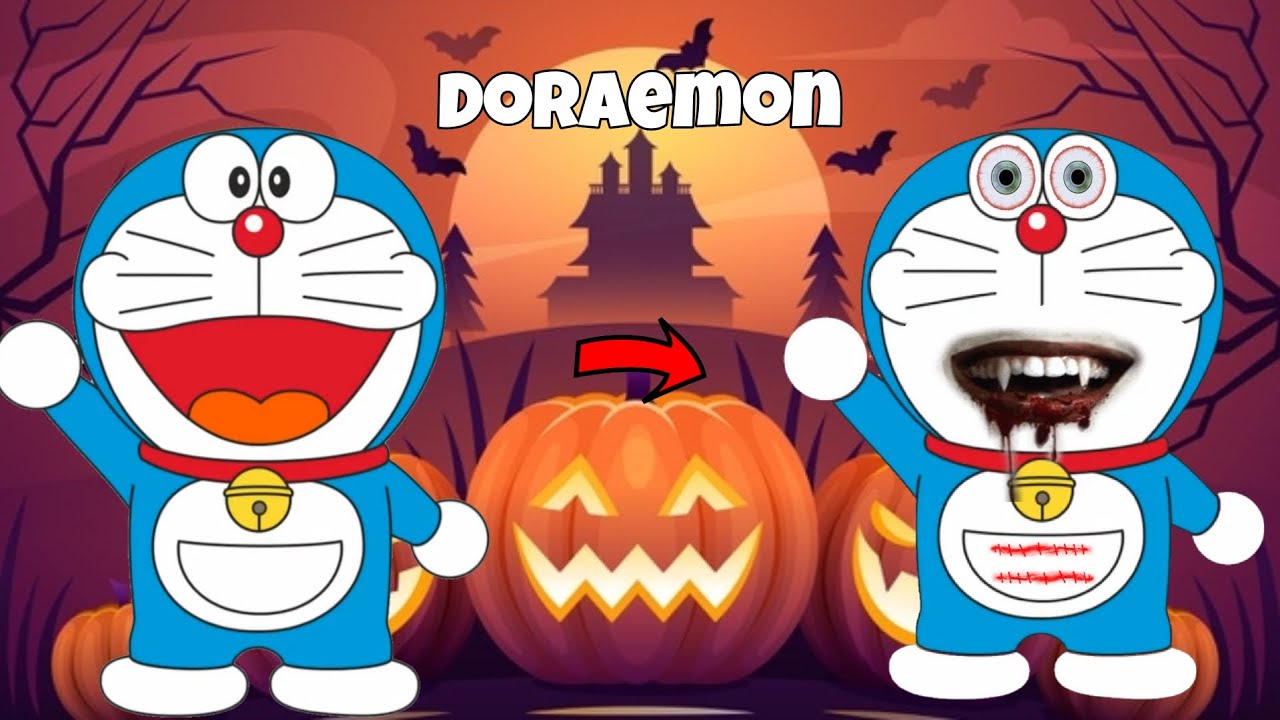 Doraemon Characters Horror Version 2021 | Doraemon Halloween | Funky ...