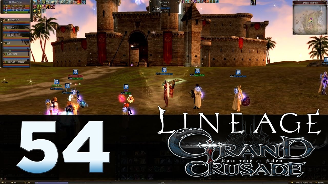 Lineage 2: Grand Crusade - Episode 54 - Castle Siege Part 3 - YouTube