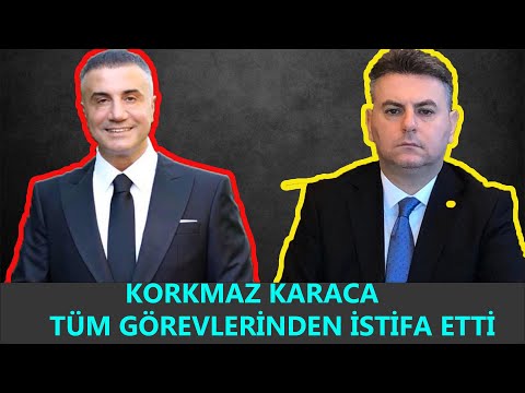 Cumhurbaşkanı danışmanı Korkmaz Karaca görevlerinden istifa etti #sondakika