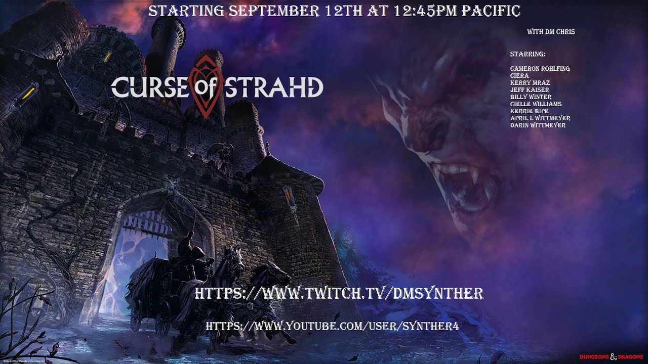 Curse of Strahd - The Chanting Sacrifice Part 1 - YouTube