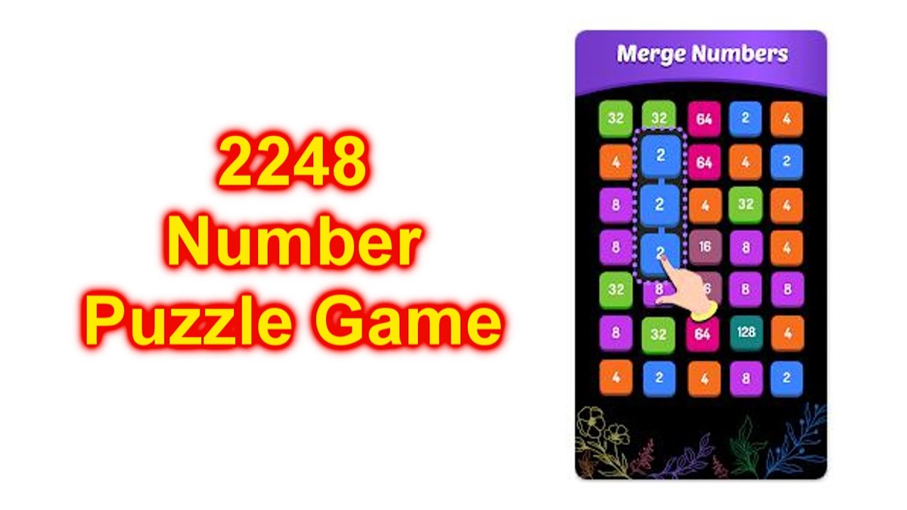 2248 - Number Puzzle Game Cell Phone Can You Solve It? - YouTube