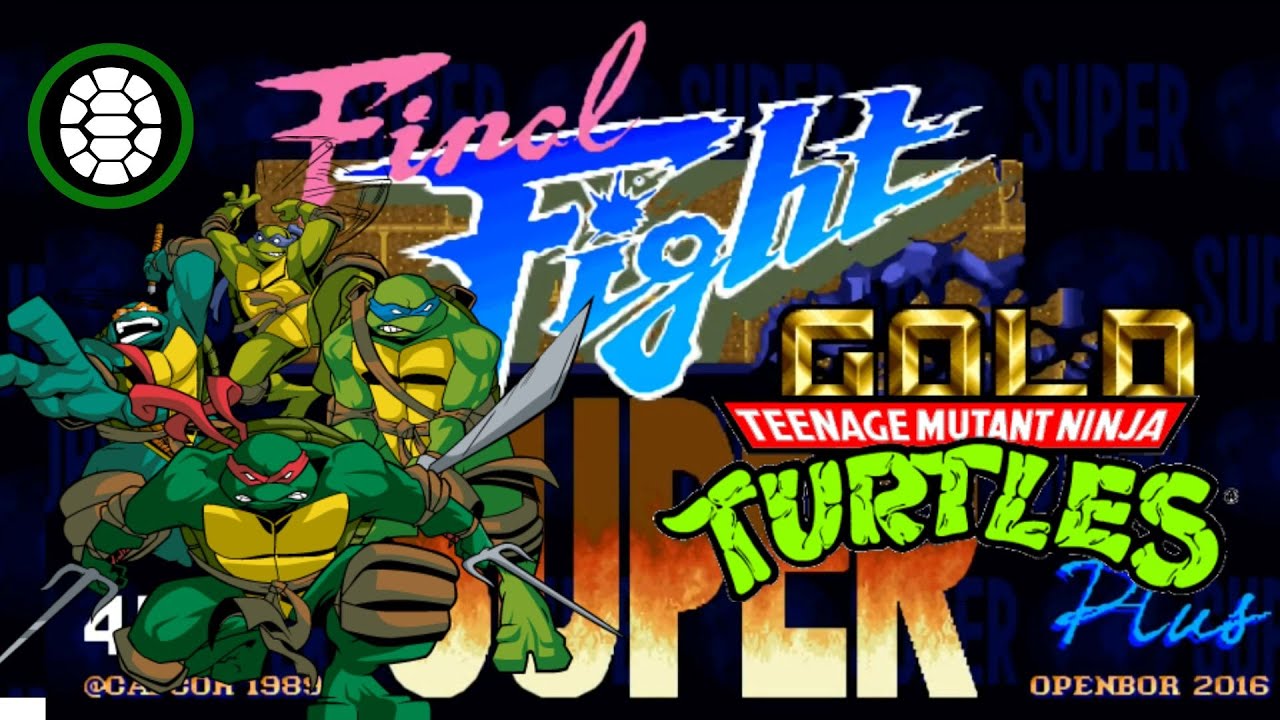 Super Final Fight Gold Plus Bootleg [OpenBOR] fangames tmnt - YouTube