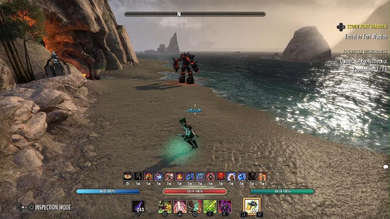 PS5 - The Elder Scrolls Online: Arcanist dps test 110k (U42) - Ansuul ...